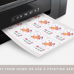 Printable Christmas Gift Tag, Teacher Gift Tag, Gift for Teacher ...