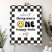 One Happy Dude Welcome Sign, First Birthday Party, Instant Download ...