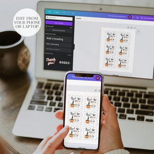 Boo! Halloween Treat Tag | Editable Instant Download | Printable - Etsy