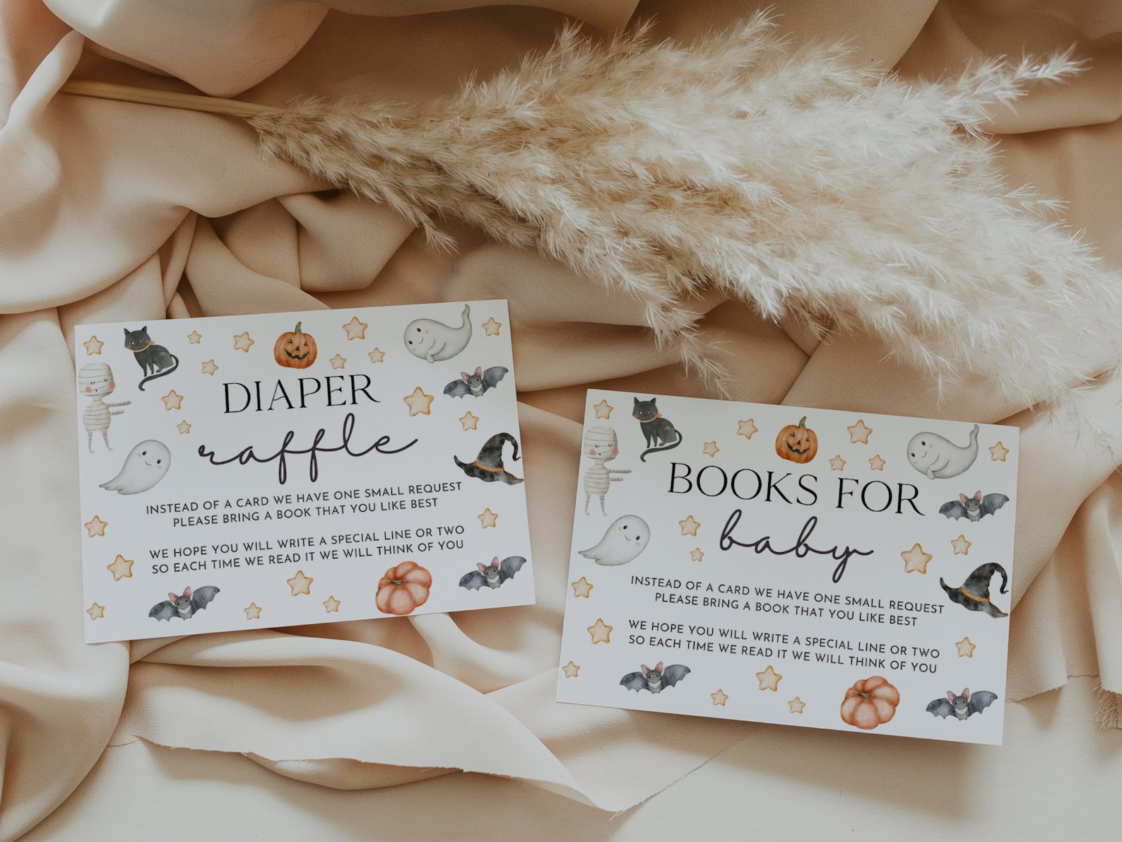 Spooky Baby Shower Invitation A Little Boo Invite - Etsy