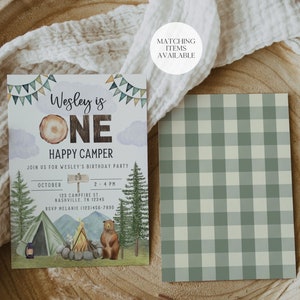 One Happy Camper Smores Tag, Party Favor Tag, Smore Fun, Thank You Tags ...