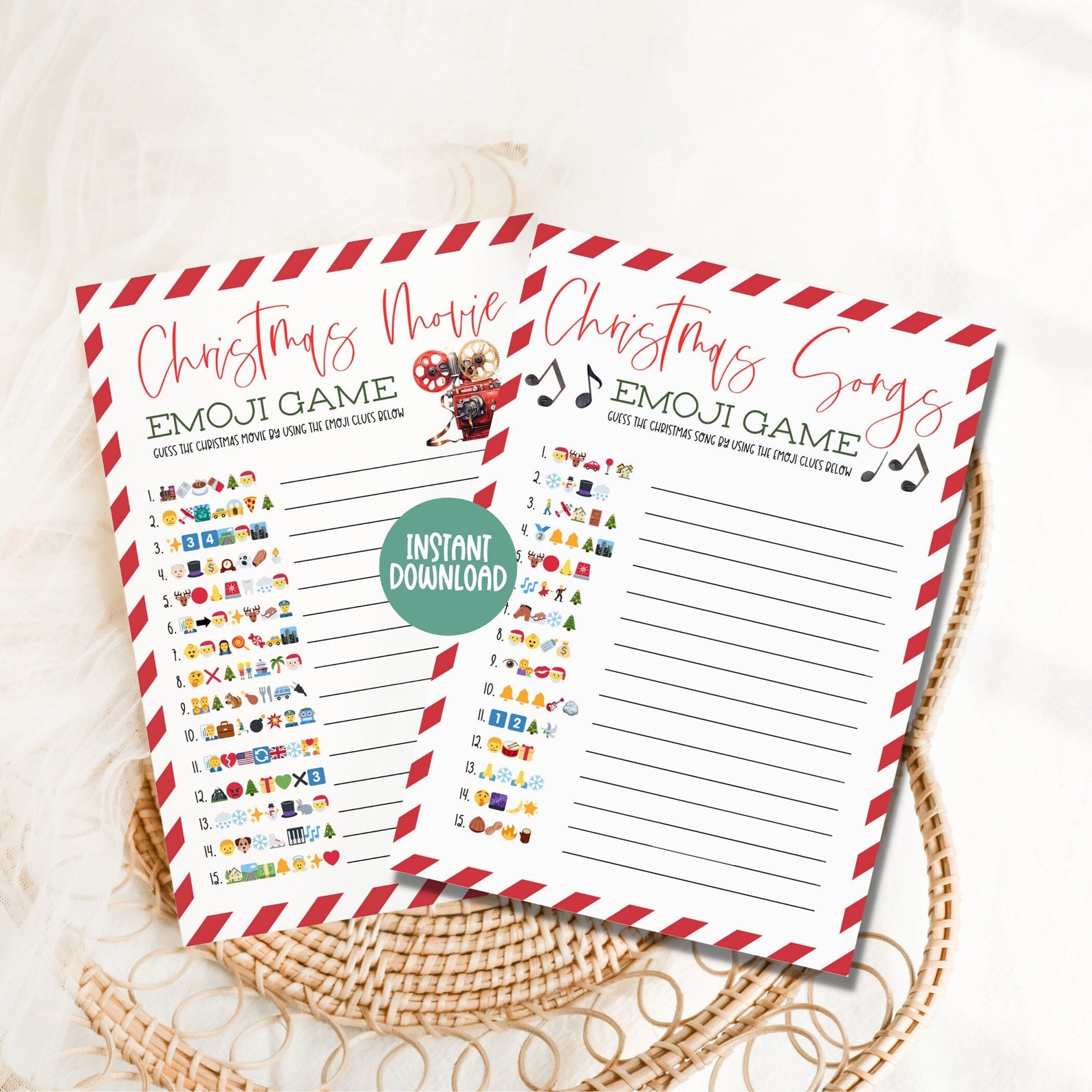 Christmas Songs Emoji Game | Christmas Movies Emoji Game | Christmas ...