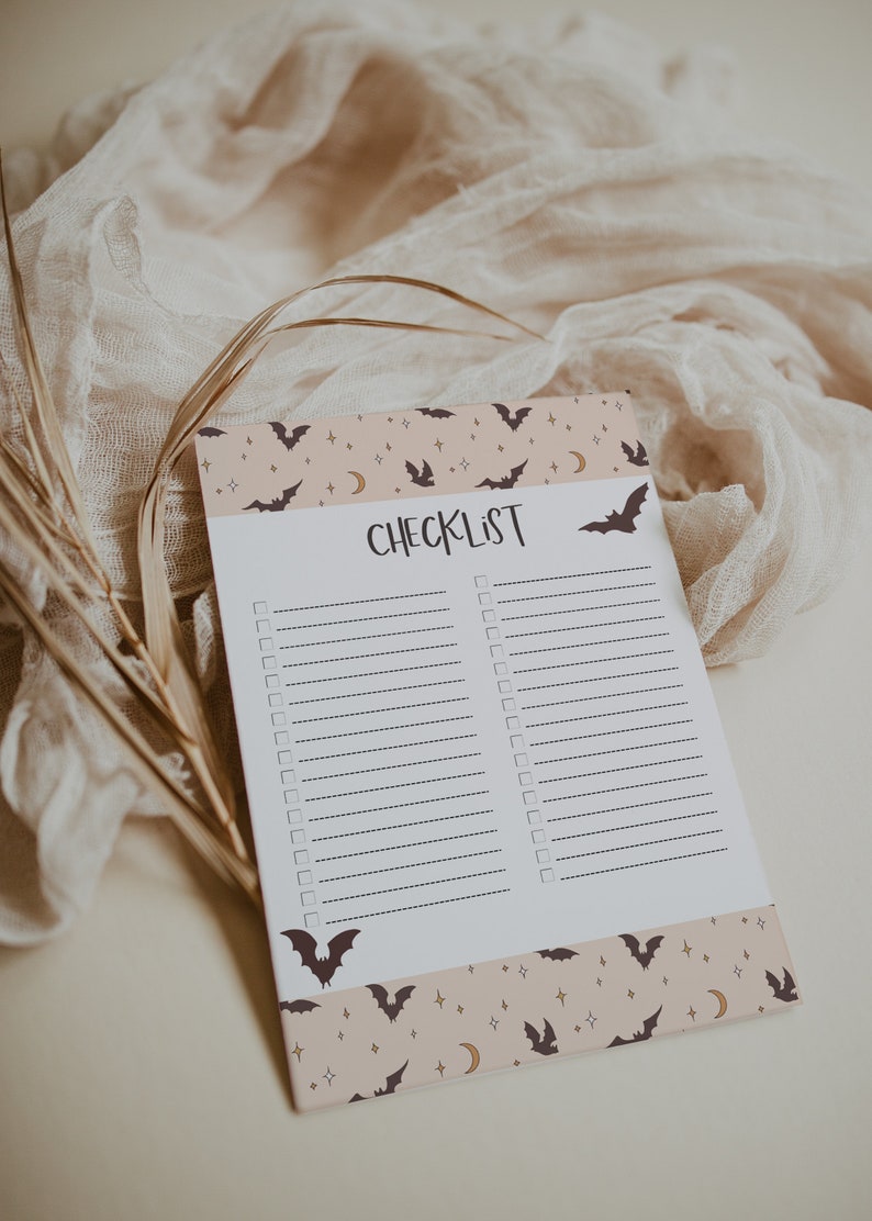 Printable Checklist | Checklist Planner Refill | Checklist Template ...