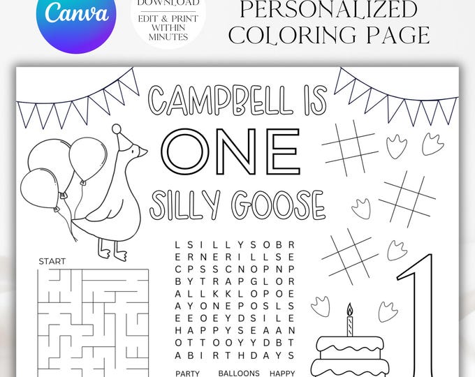One Happy Camper Coloring Page, Camping Coloring, Instant Download ...