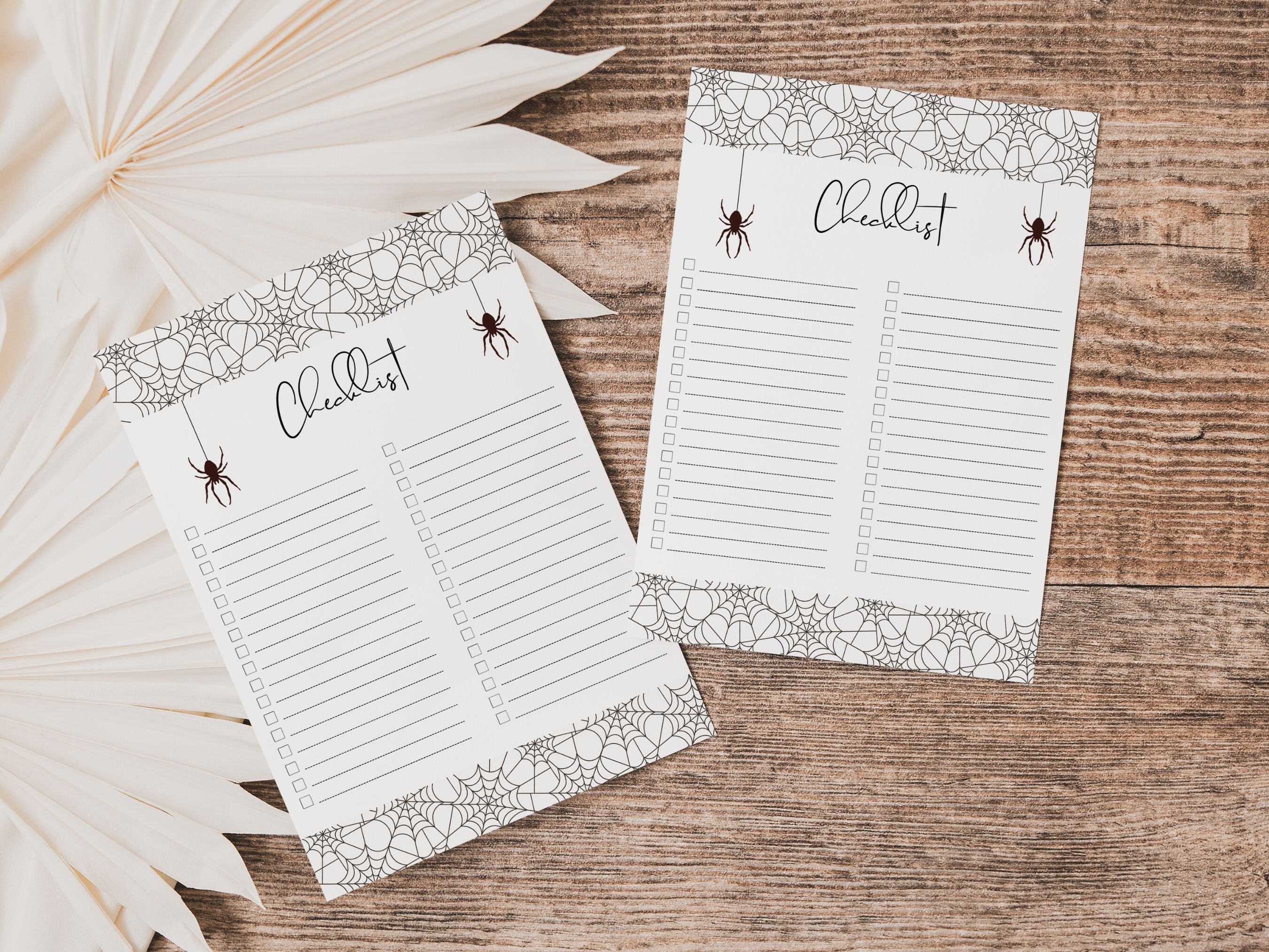 Printable Halloween Checklist Instant Download - Etsy