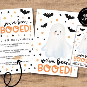 Printable Halloween Boo Kit Instant Download Templates, You've Been ...