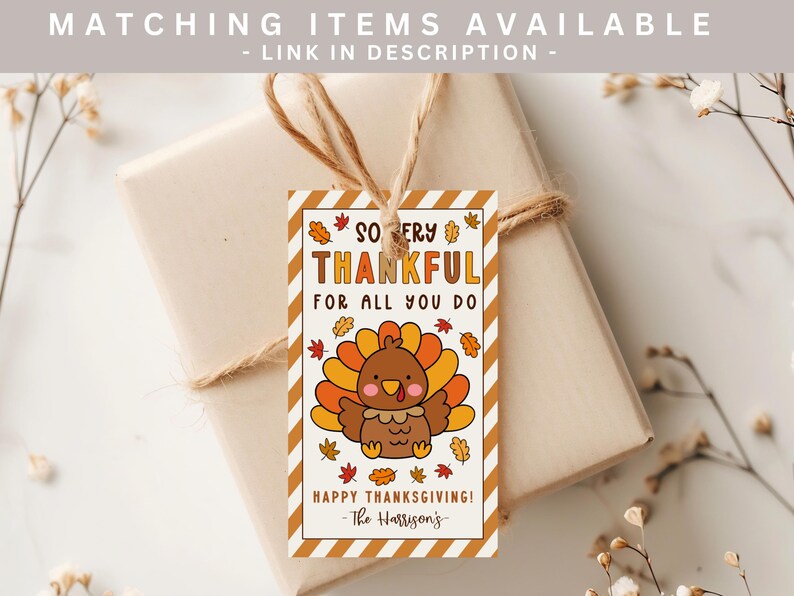 Printable Thanksgiving Gift Card Holder, Thankful for You, Teacher ...