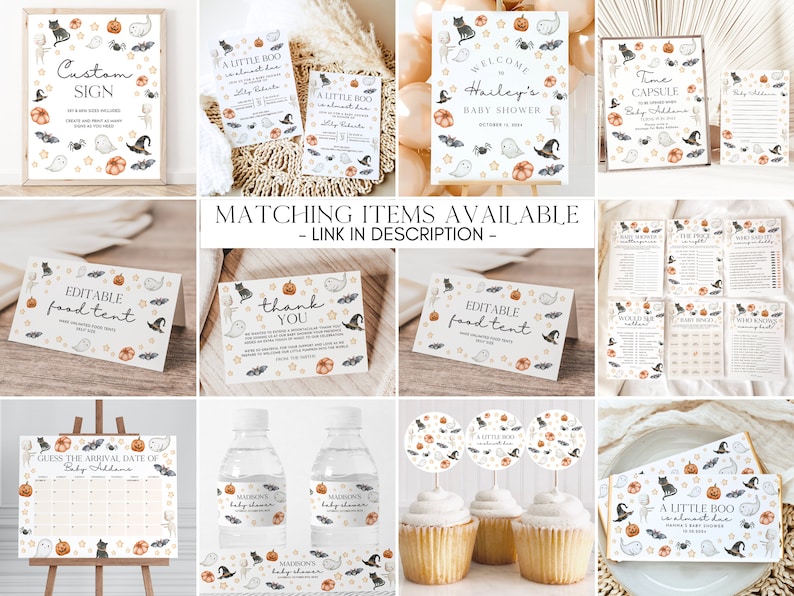 Who Knows Mommy Best Baby Shower Game, Spooky Baby Shower, Baby Shower ...