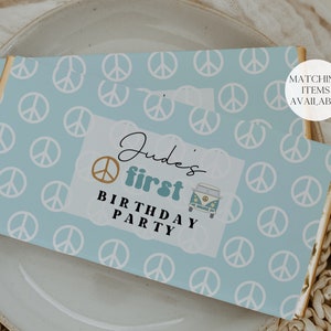 Groovy Birthday Party Sign | Cake Table Sign | Retro Birthday | First ...