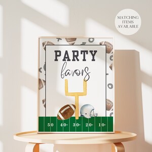 First Year Down Football Invitation First Birthday Boy Football Party ...