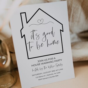 House Warming Invitation Housewarming Invite Housewarming Party ...
