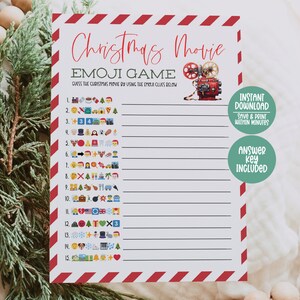 Christmas Songs Emoji Game | Christmas Movies Emoji Game | Christmas ...