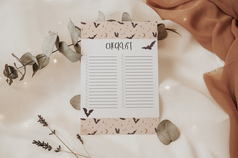 Printable Checklist | Checklist Planner Refill | Checklist Template ...