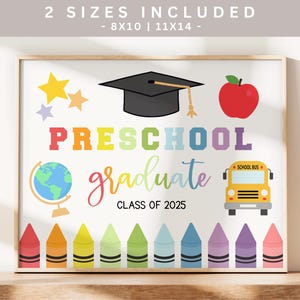 Printable Preschool Graduation Certificate, Preschool Graduate ...