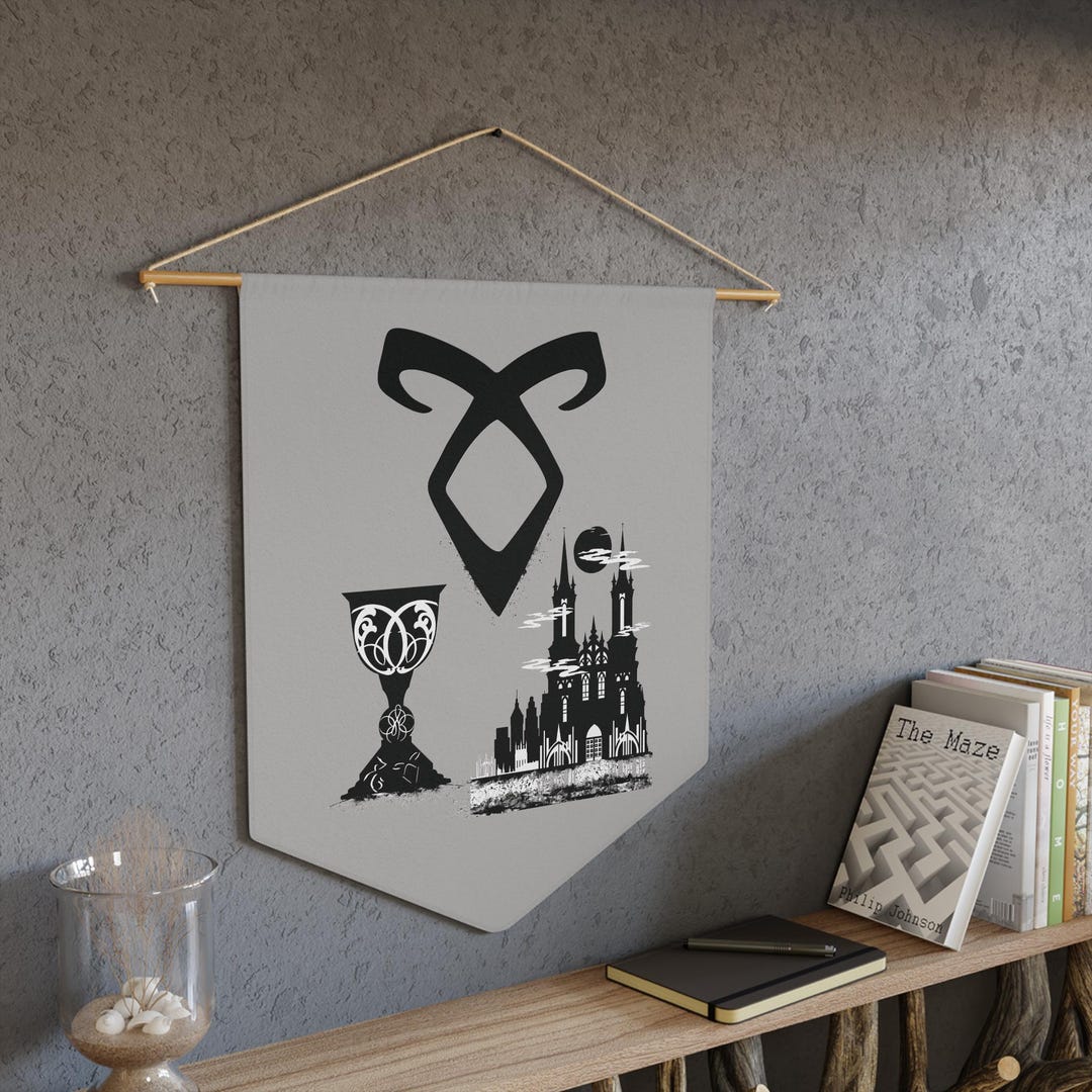 Shadowhunters Pennant Mortal Instruments City of Bones Banner Art Jace ...