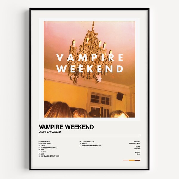 Vampire Weekend - Etsy