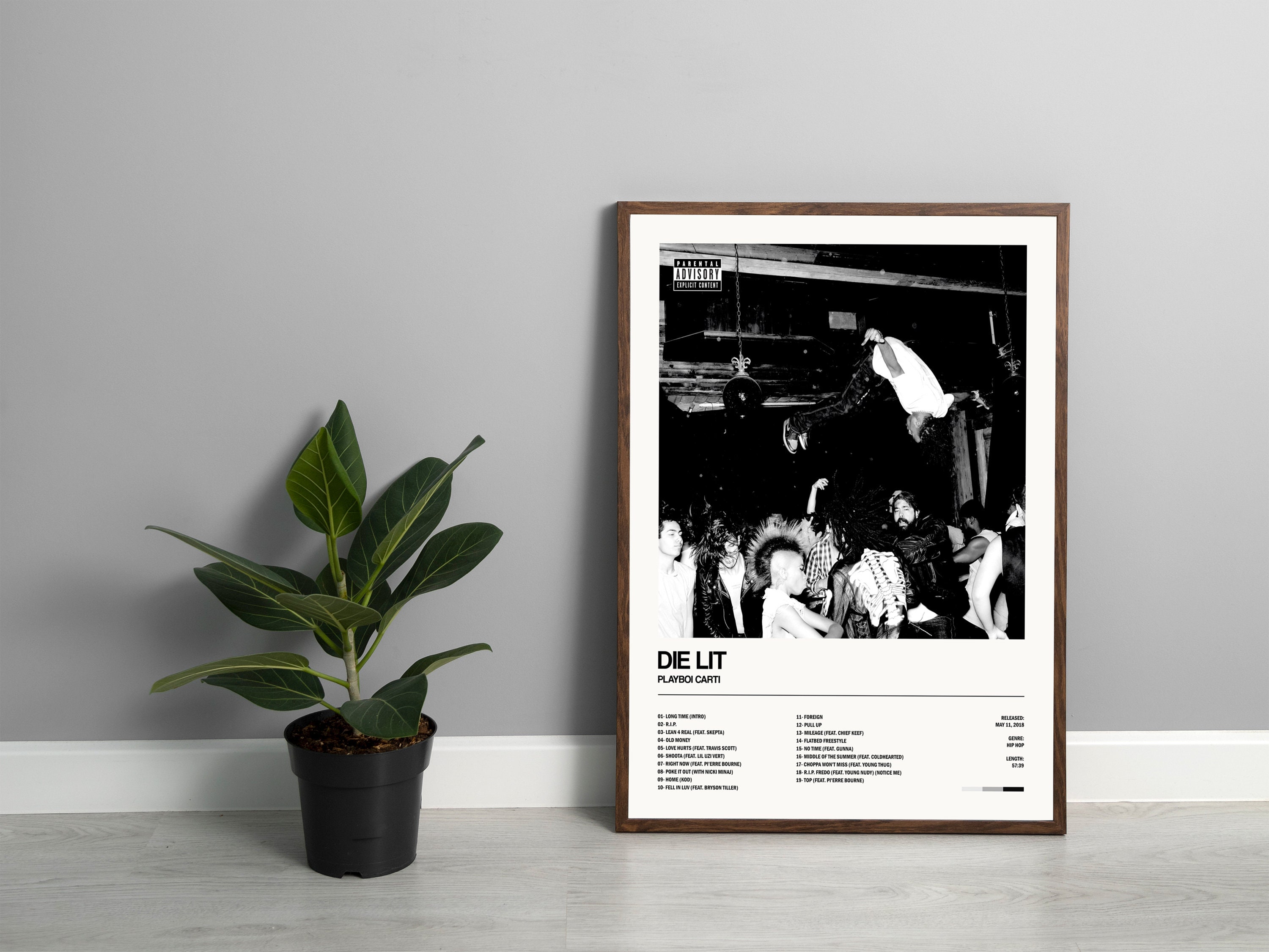 Die Lit Playboi Carti Die Lit Print Die Lit Album Die Lit - Etsy