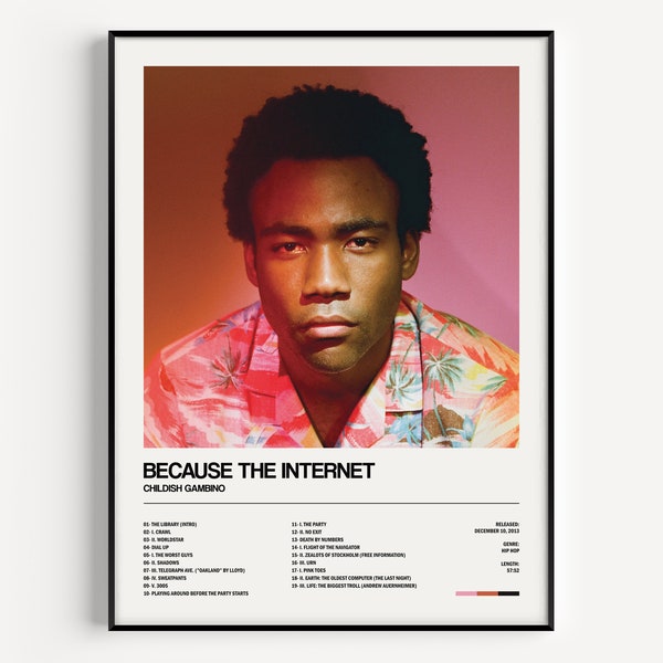 Because the Internet Poster - Etsy