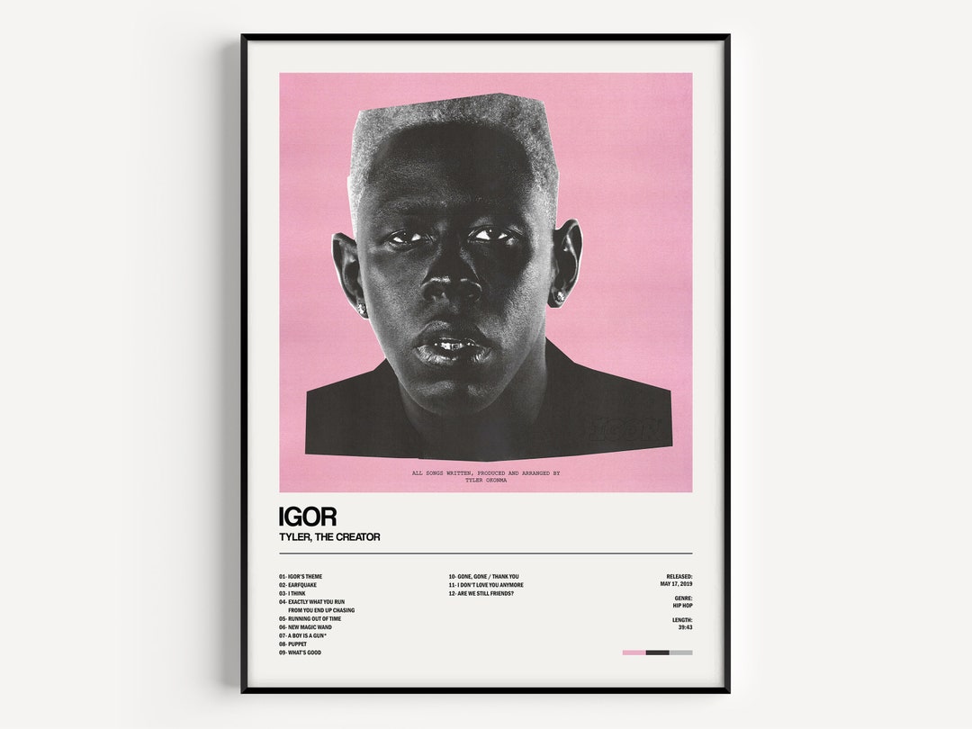 IGOR Tyler the Creator IGOR Print IGOR Album Igor Cover - Etsy