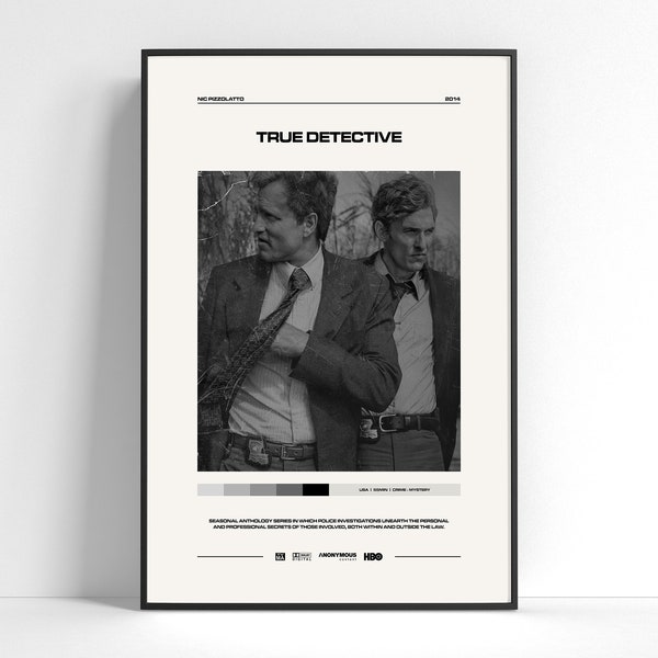 True Detective Poster - Etsy
