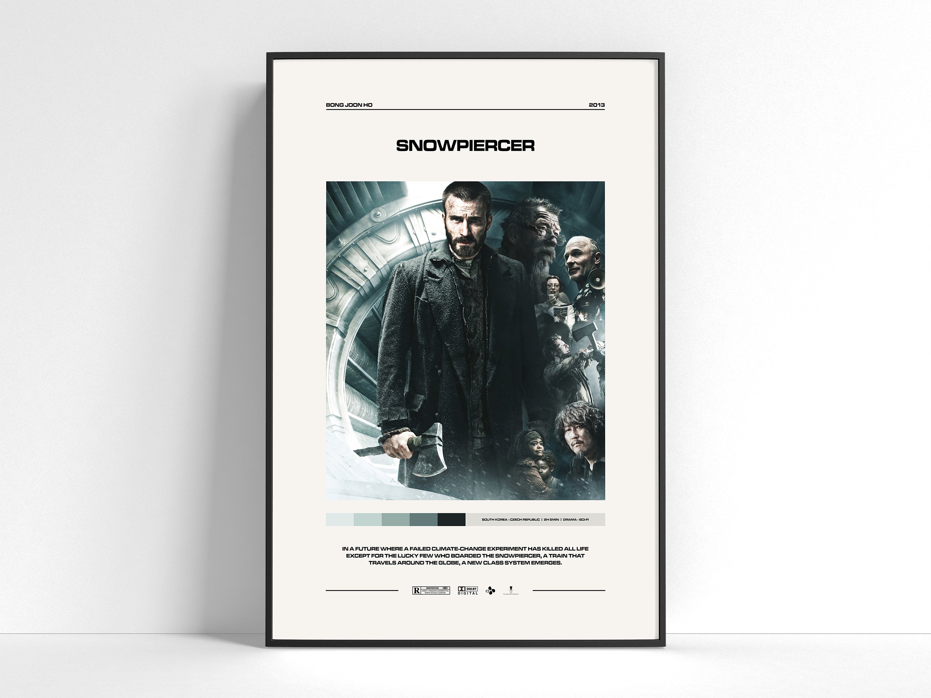 Chris Evans Snowpiercer Poster