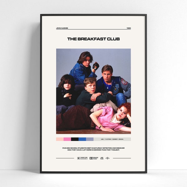 Breakfast Club Art - Etsy