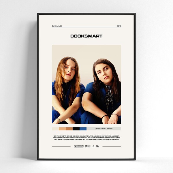 Booksmart Print - Etsy