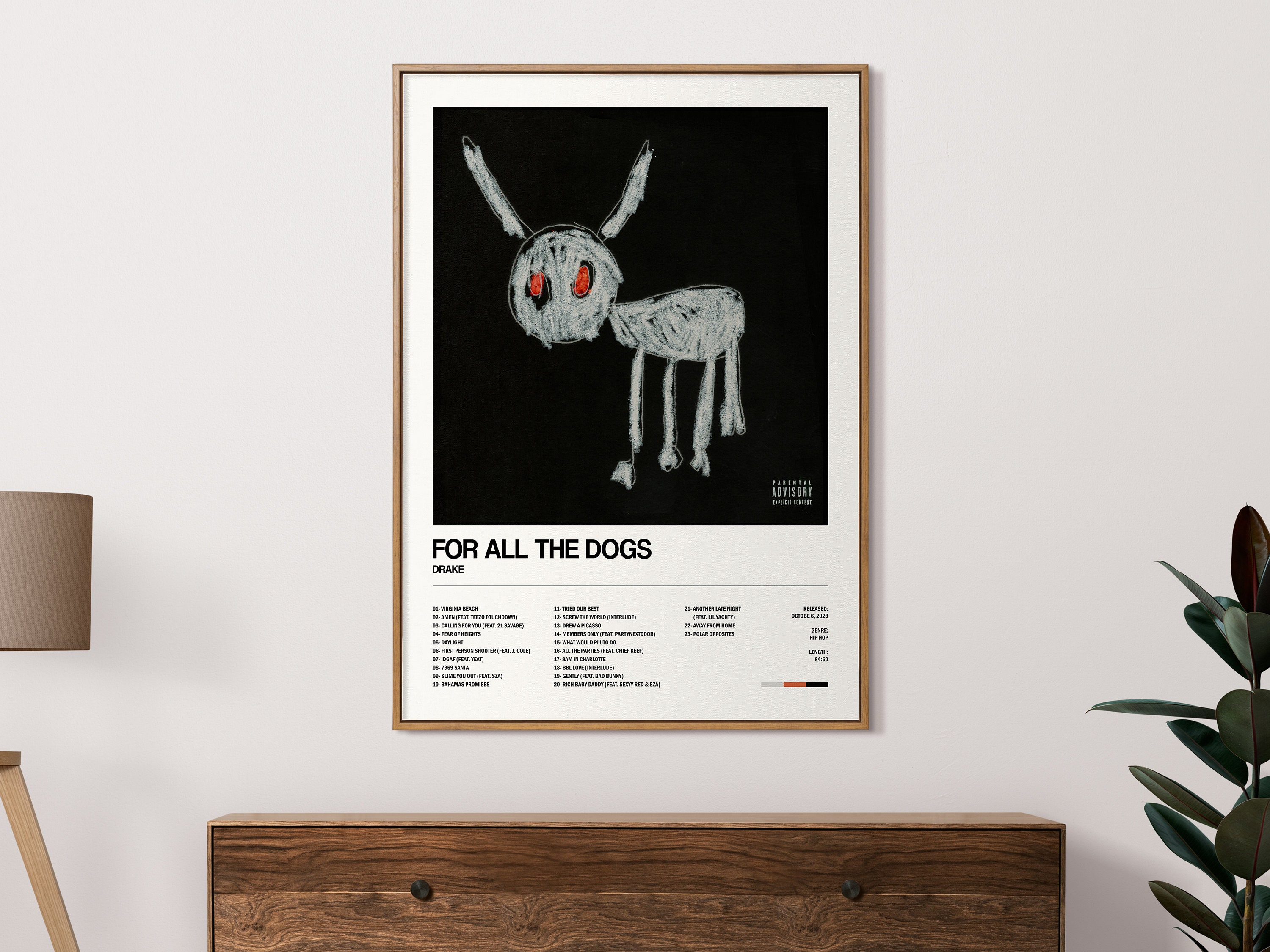 For All The Dogs, Drake, For All The Dogs Poster sold by Portuguese ...