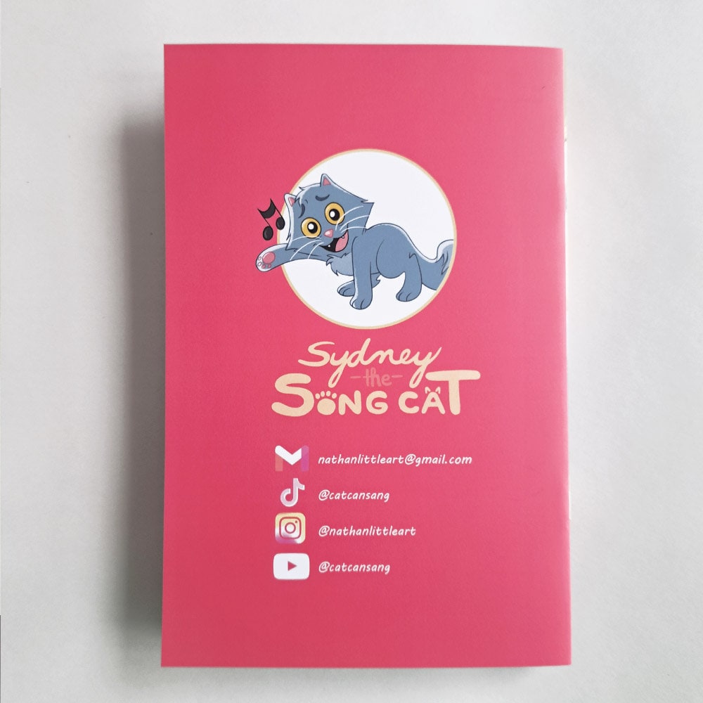 Sydney the Song Cat in Catching the Spotlight (issue#1) - Etsy