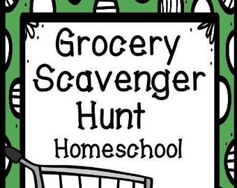 Homeschool Clothing Store Scavenger Hunt Activity - Etsy
