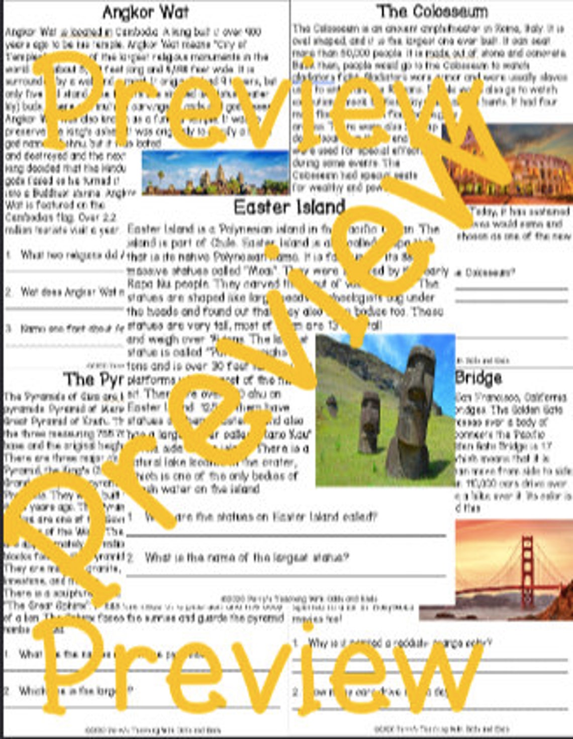 10 Social Studies Informational Reading Passages, Social Studies ...