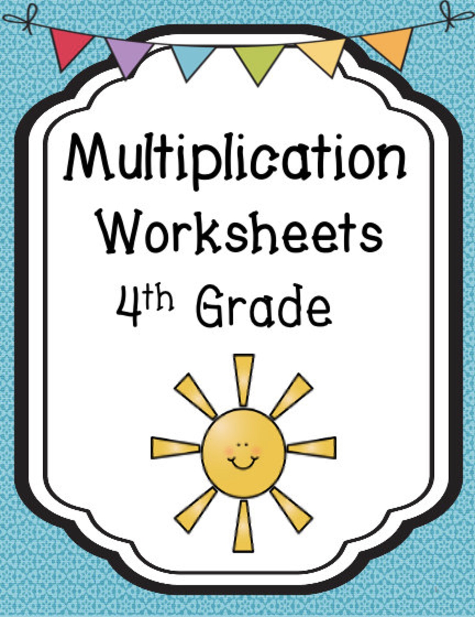 4th Grade Multiplication Math Worksheets, Multiplication, Arithmetic ...