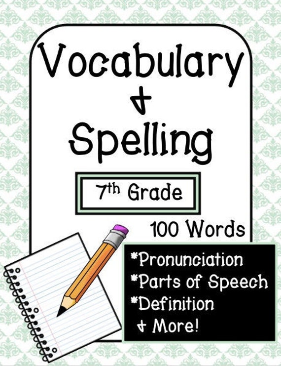 7th Grade Vocabulary Words And Definitions Worksheets Multiple Meaning