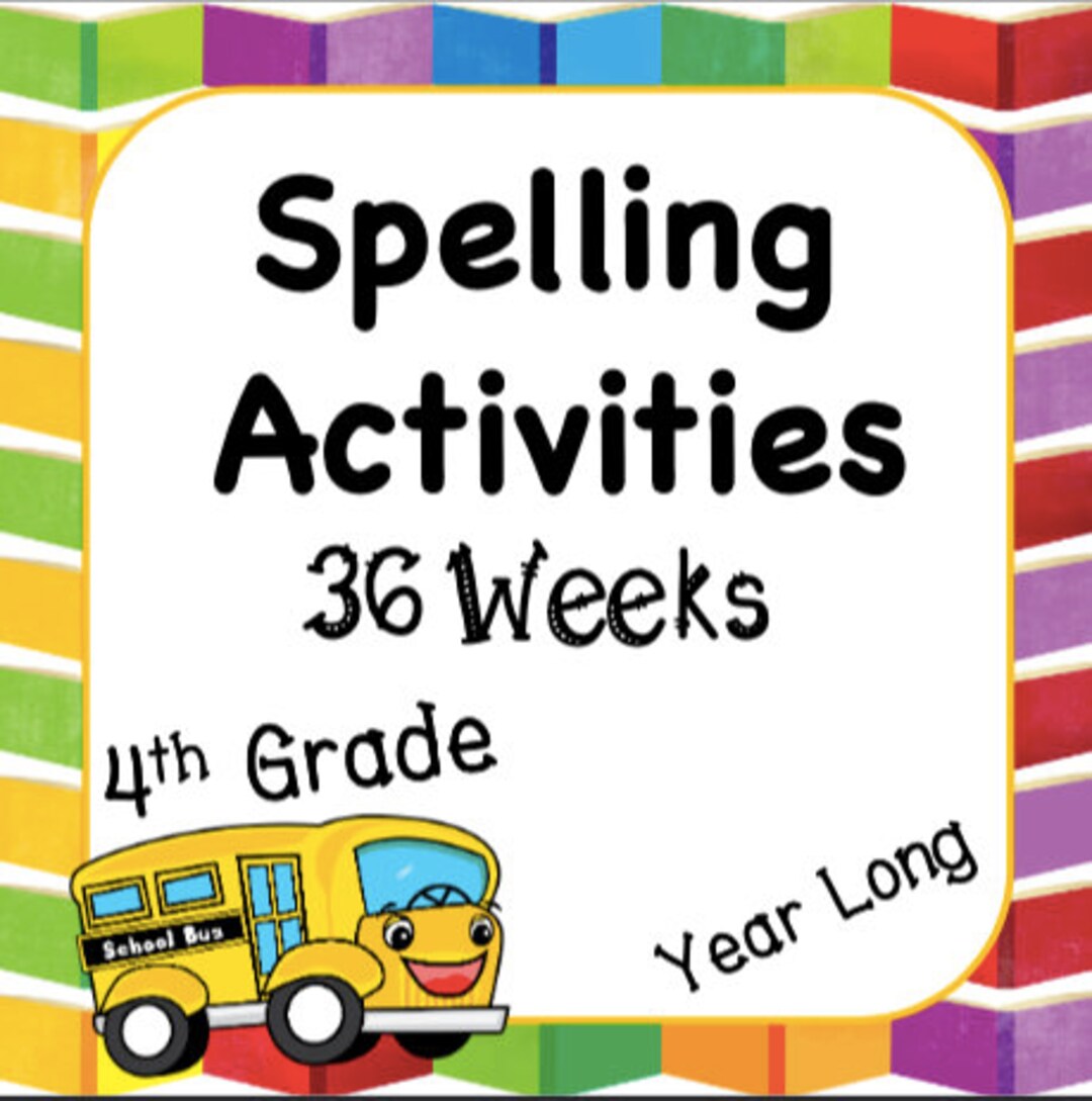 4th Grade Spelling Curriculum, Spelling, Elementary School, Learn to ...