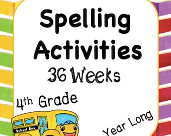 4th Grade Spelling Worksheets and Flashcards | 4th Grade Homeschool and ...