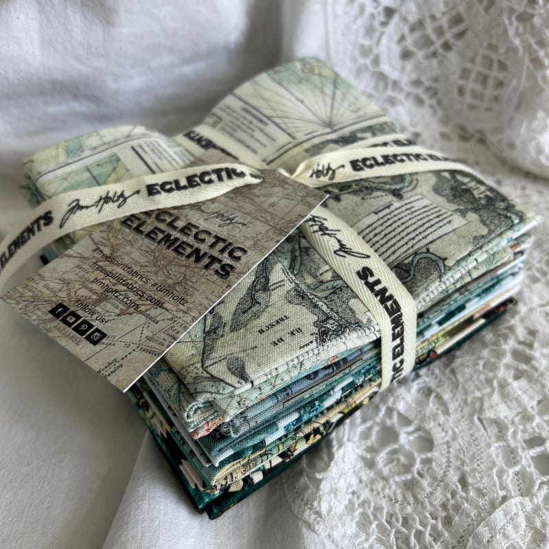 Tim Holtz Fabric - Etsy