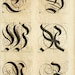 1700's German Alphabet Script Digital - Etsy