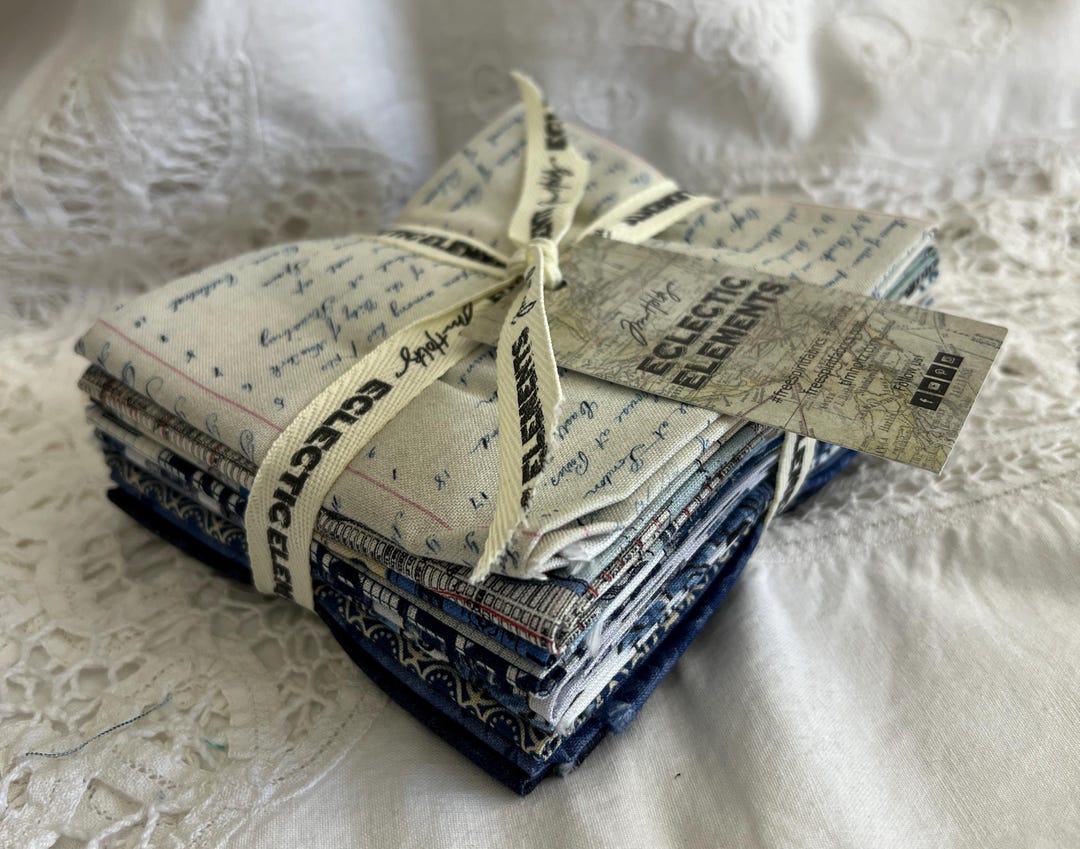 Indigo - Complete Tim Holtz Fat Quarter Bundle - Etsy