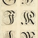 1700's German Alphabet Script Digital - Etsy