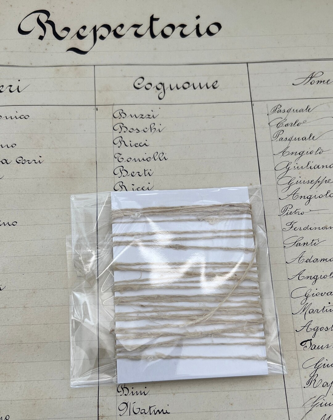 Vintage Italian Hemp Thread - Etsy