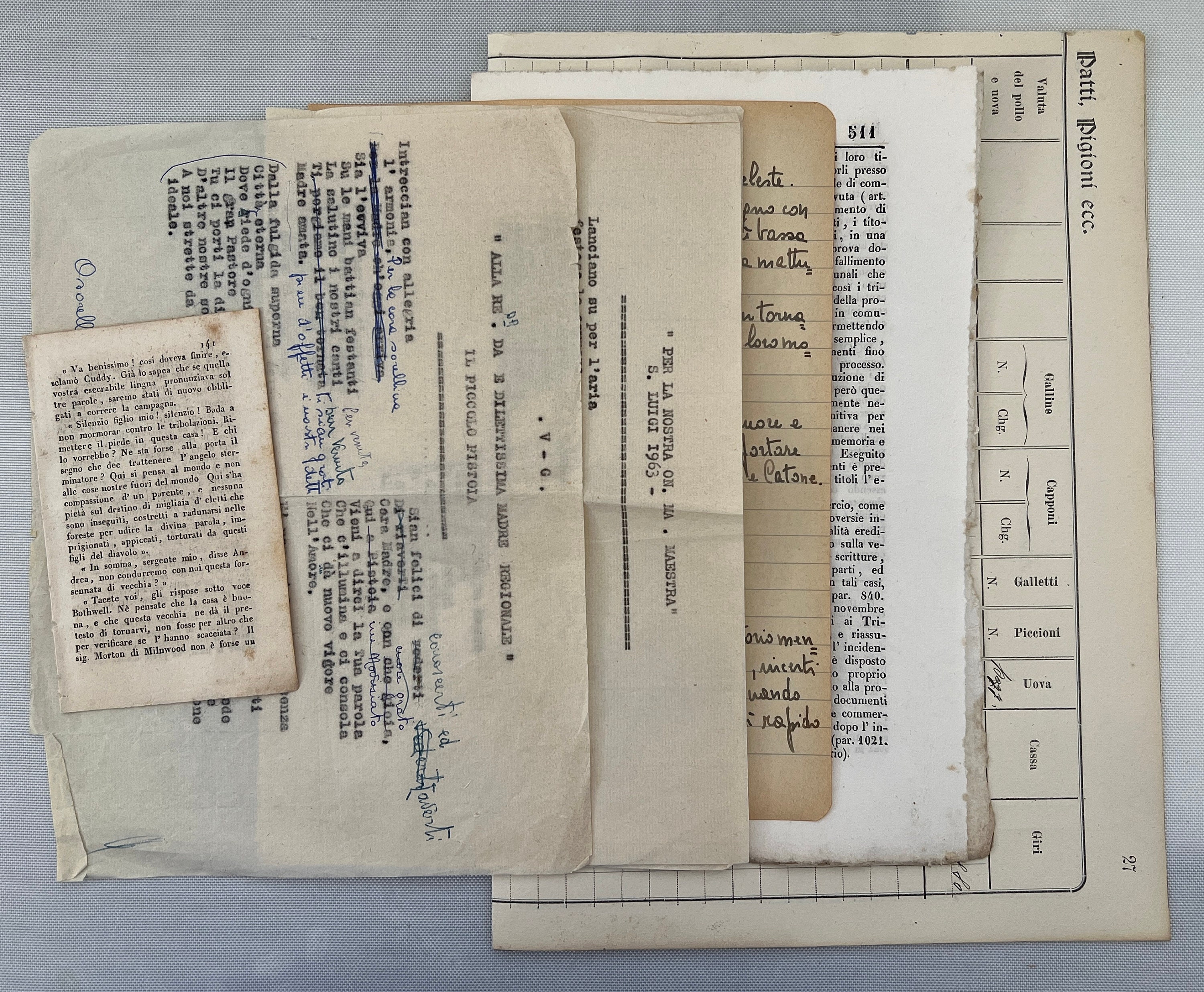 Italian Ledger, Book Page, and Typed Paper Packs 2 - Etsy