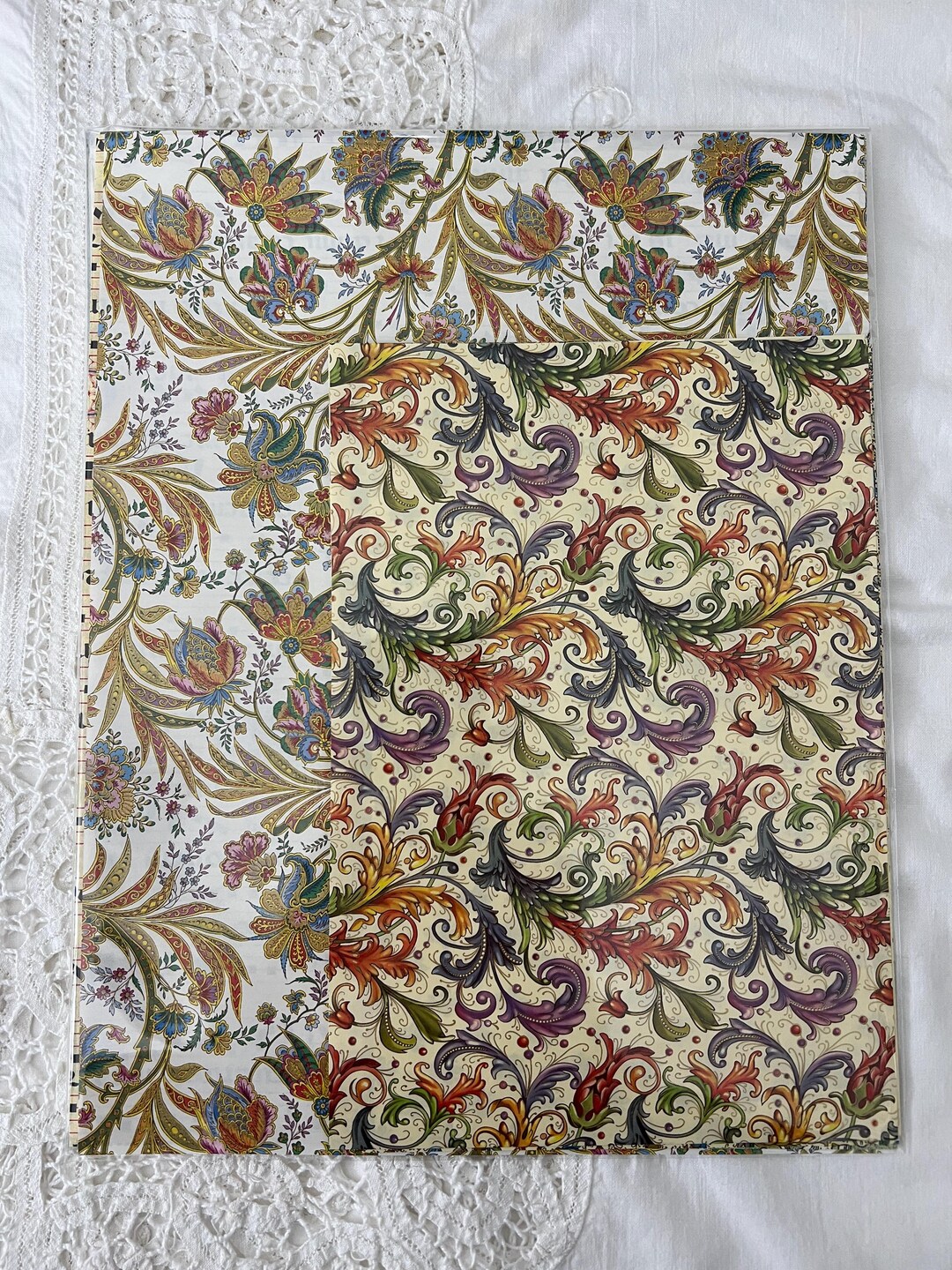 Italian Florentine Paper Packs - Etsy