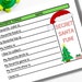 Cute Secret Santa Template Fun Printable Christmas Gifting Kids Party ...