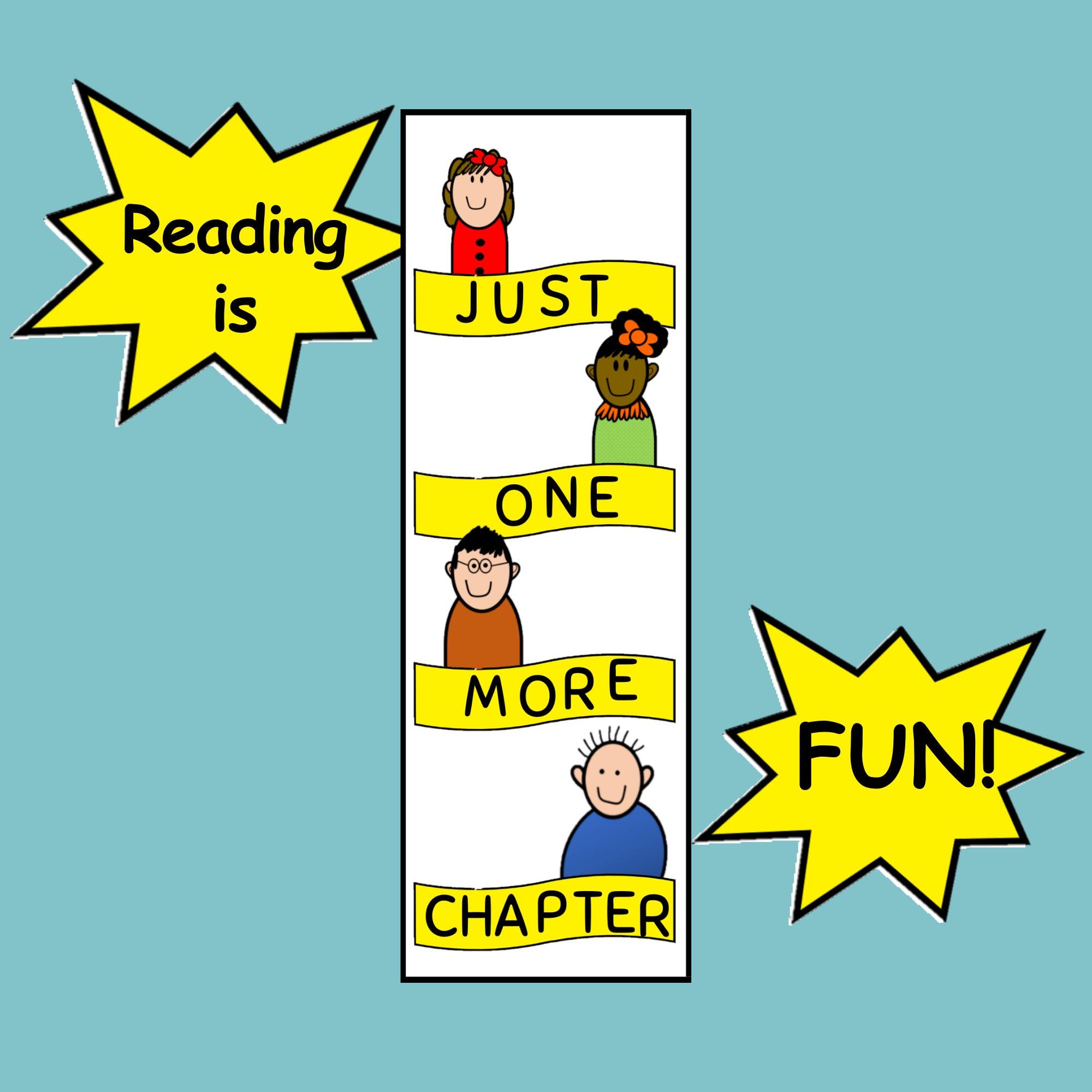 Motivational Quotes Printable Bookmarks for Kids Fun Sayings Reading ...