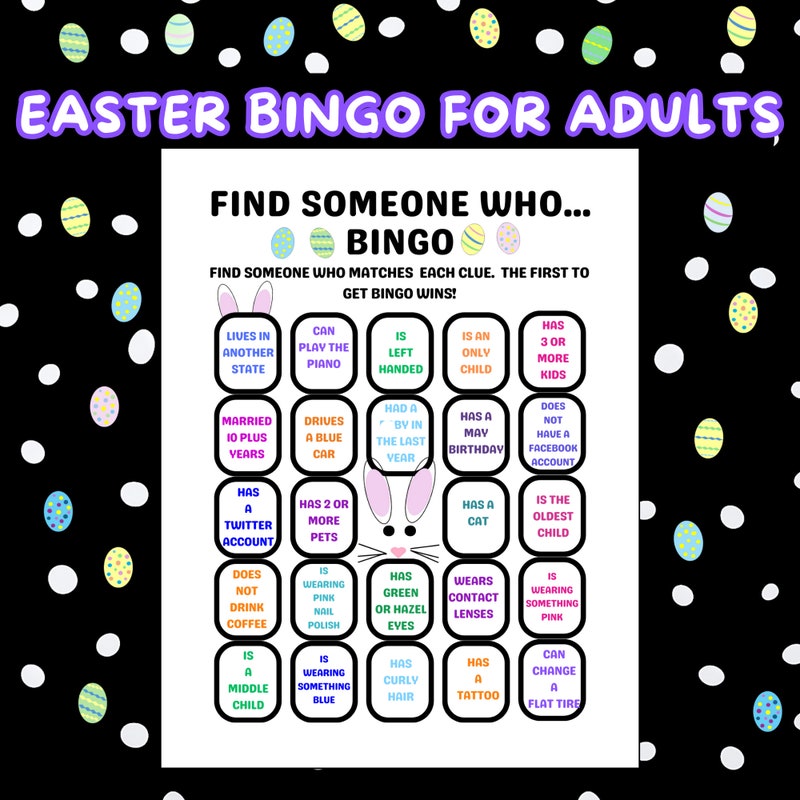Easter Games for Adults - Etsy