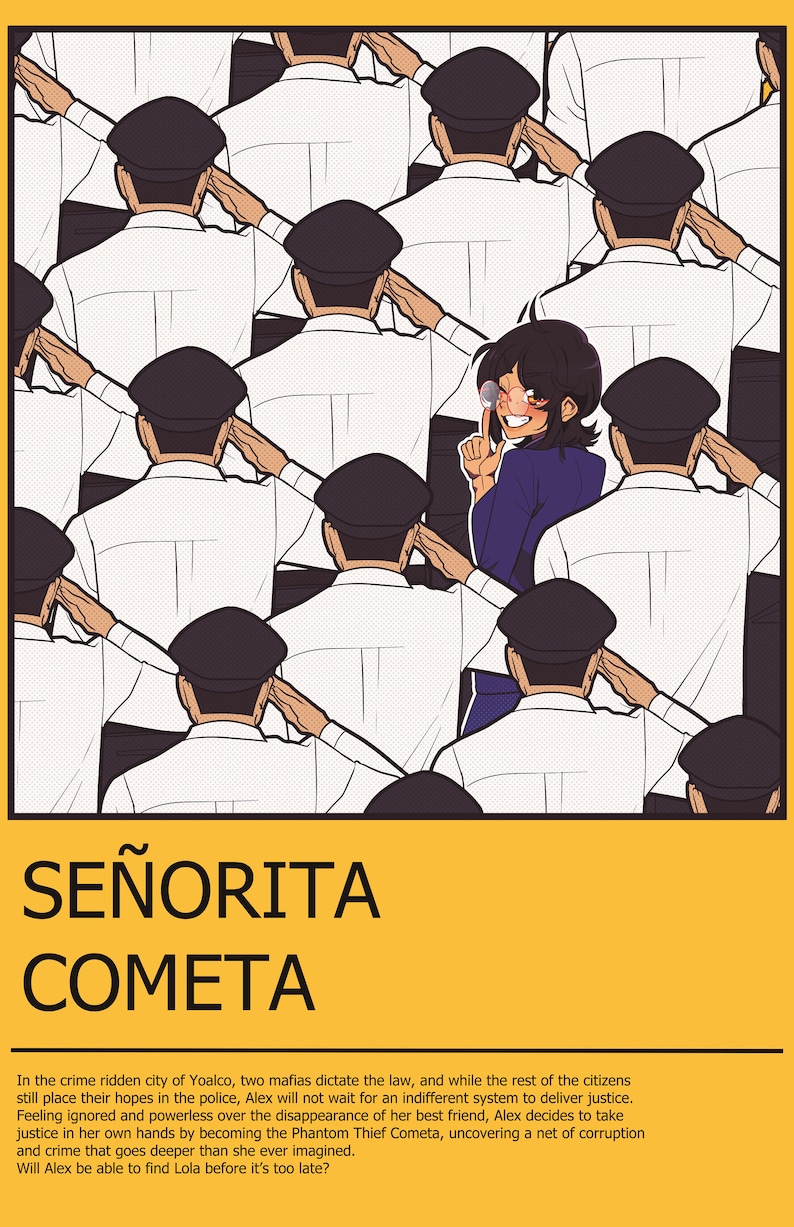 Señorita Cometa Webtoon Series 1 11 X 17 Art Print Posters - Etsy
