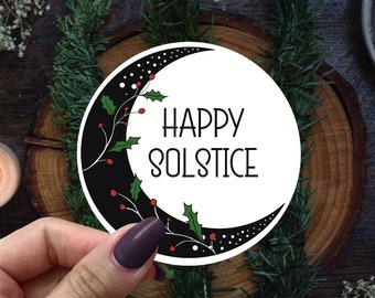Winter Solstice Sticker - Etsy