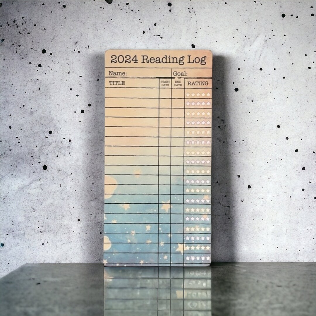 Fantasy Bookmark, Reading Tracker, Book Tracker, Gift for Book Lover ...