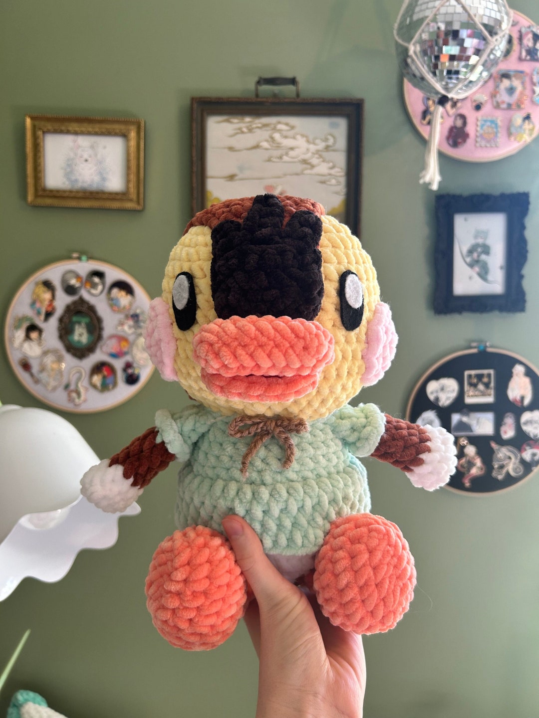 Crochet Molly Duck Plush - Etsy