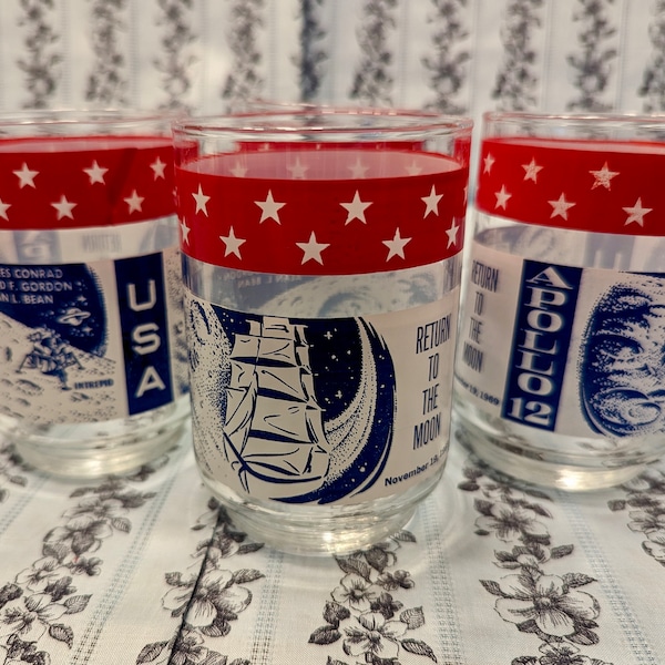 Nasa Drinking Glasses - Etsy